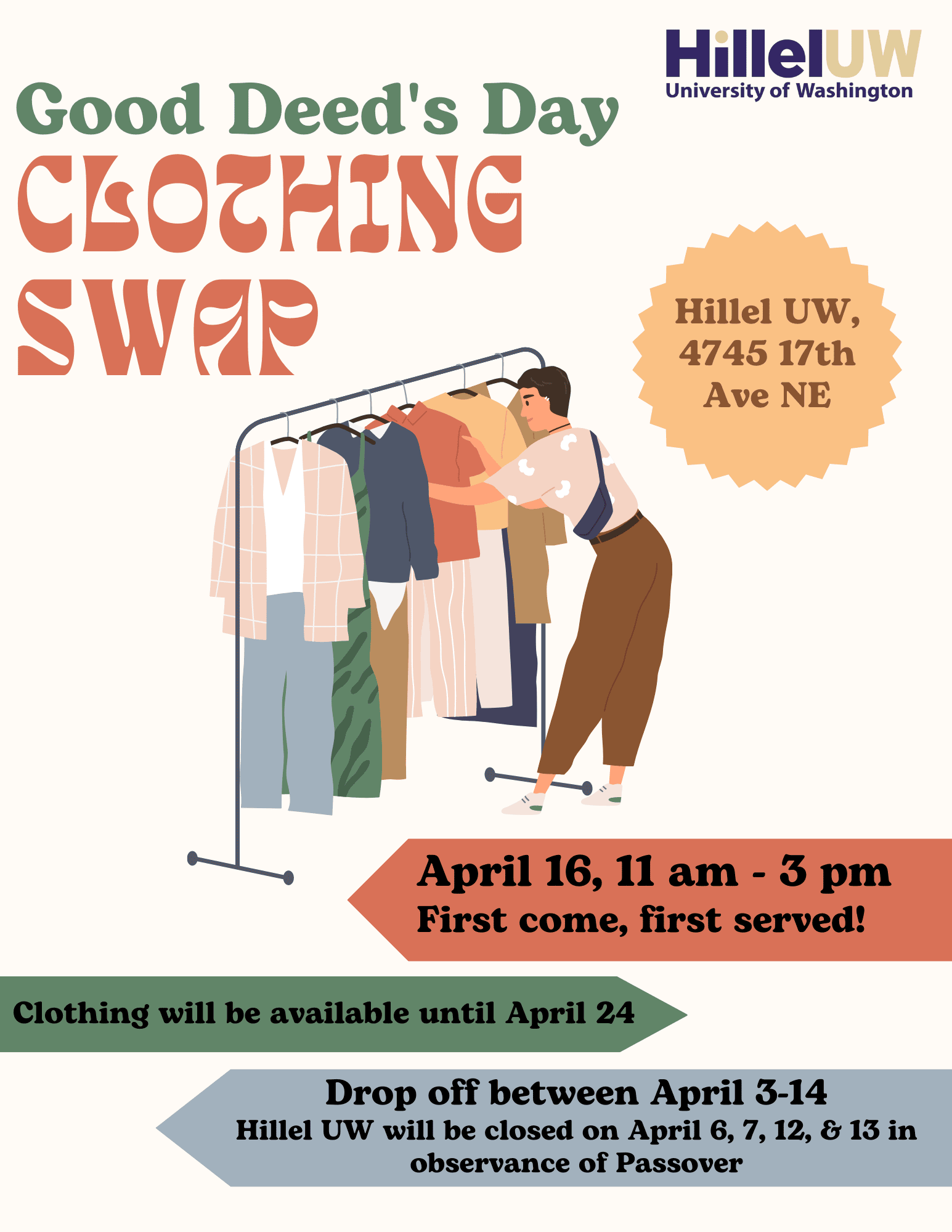 GOOD DEEDS DAY CLOTHING SWAP - Jconnect
