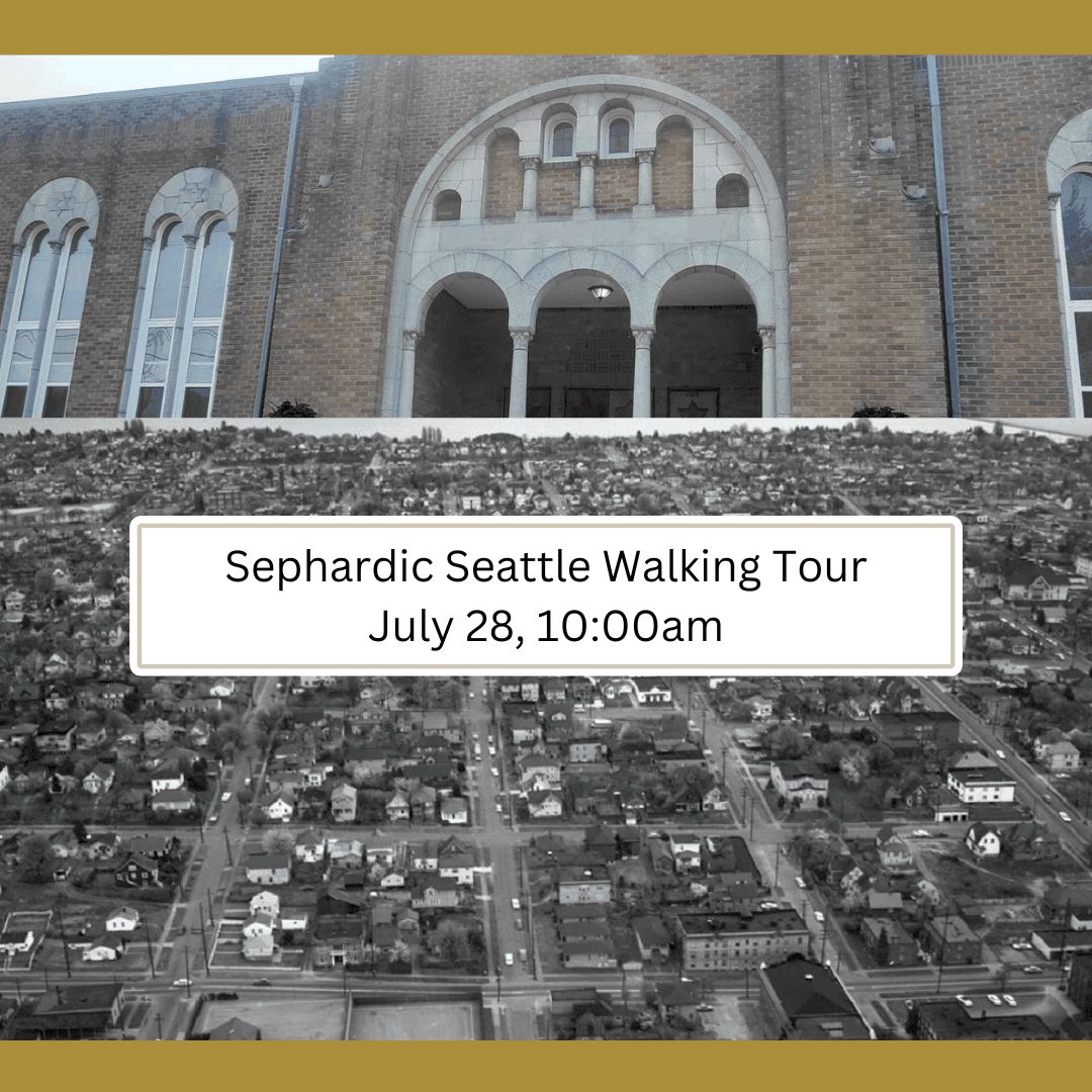 Sephardic Seattle Walking Tour - Jconnect